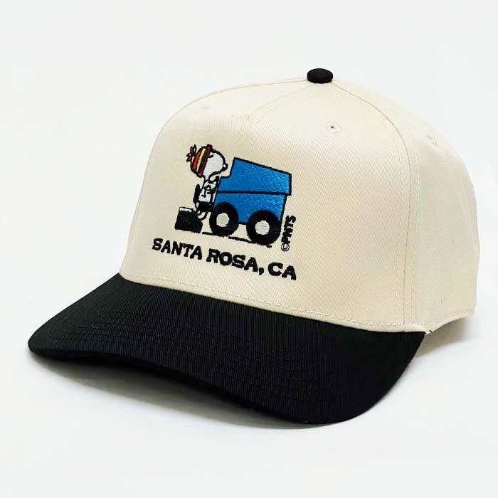 Exclusive Snoopy on Zamboni Embroidered Hat - Black Brim | Snoopy's ...