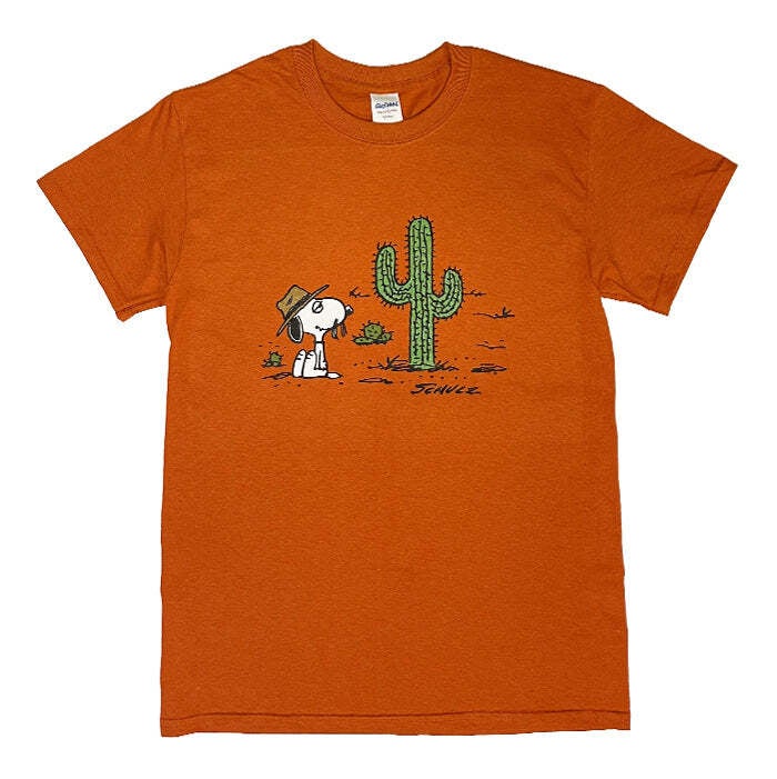 Exclusive Spike (Orange) in Desert Tee | Snoopy's Gallery and Gift Shop