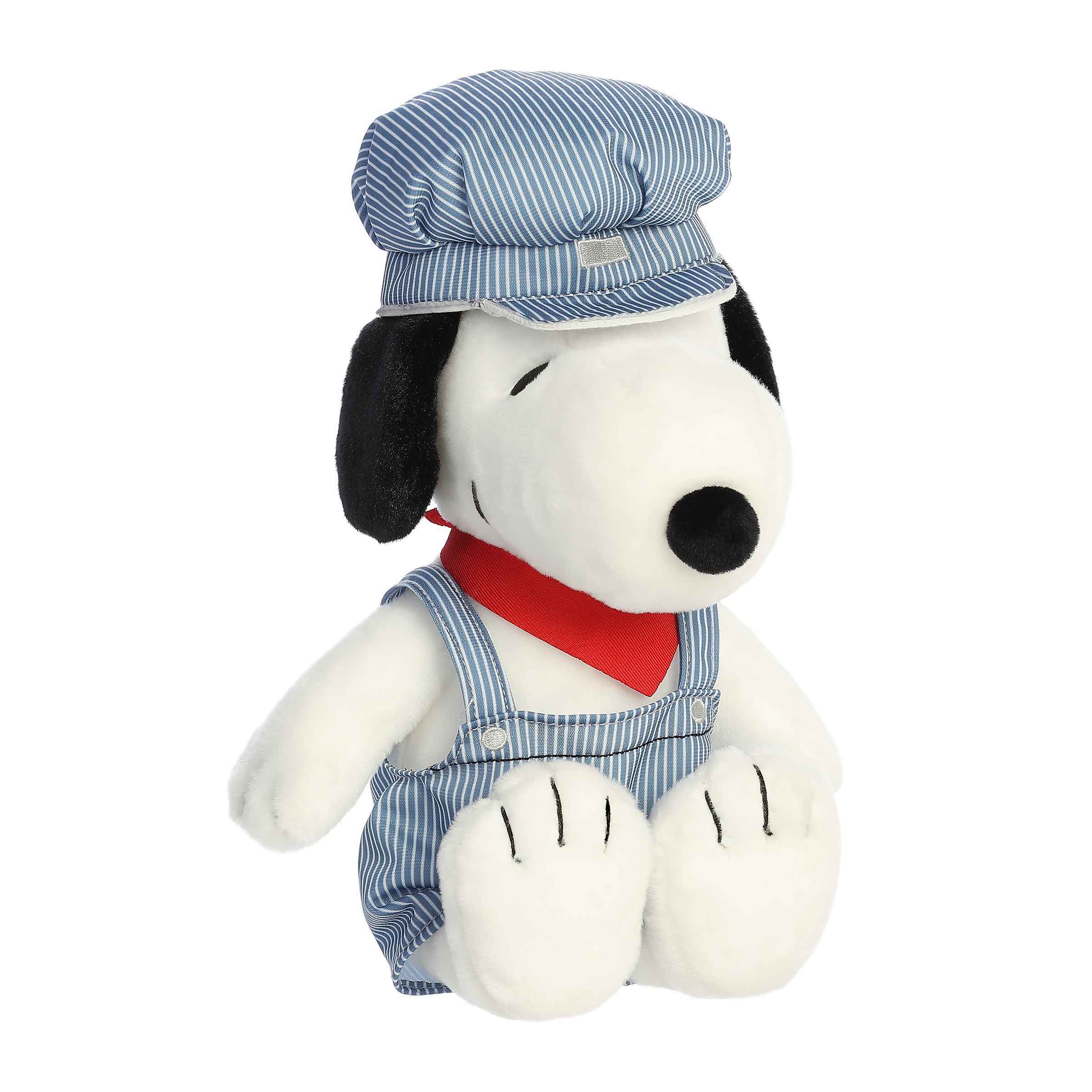 12" Train Engineer Snoopy | Snoopy's Gallery and Gift Shop
