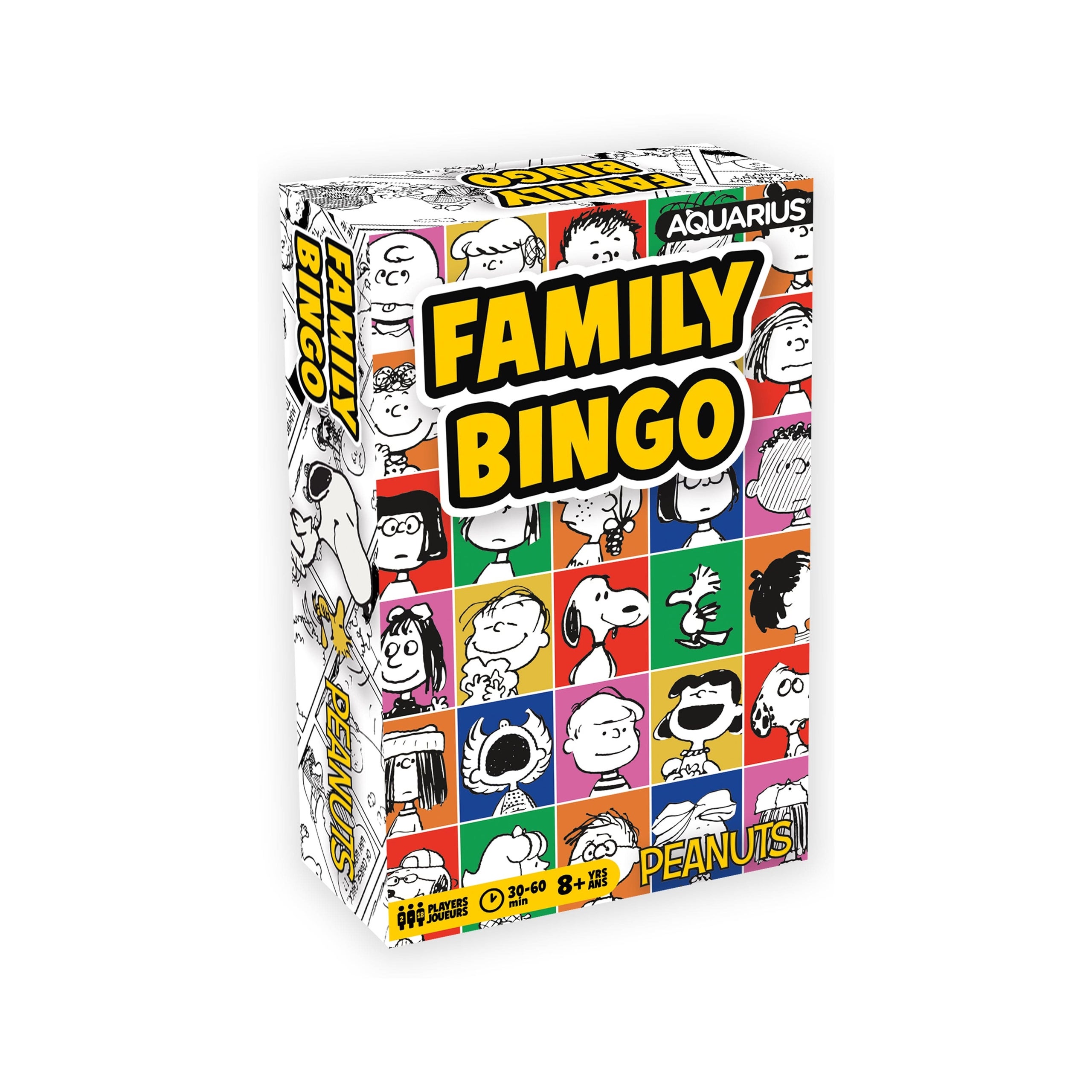 Peanuts Family Bingo 75th Anniversary Edition | Snoopy's Gallery and ...