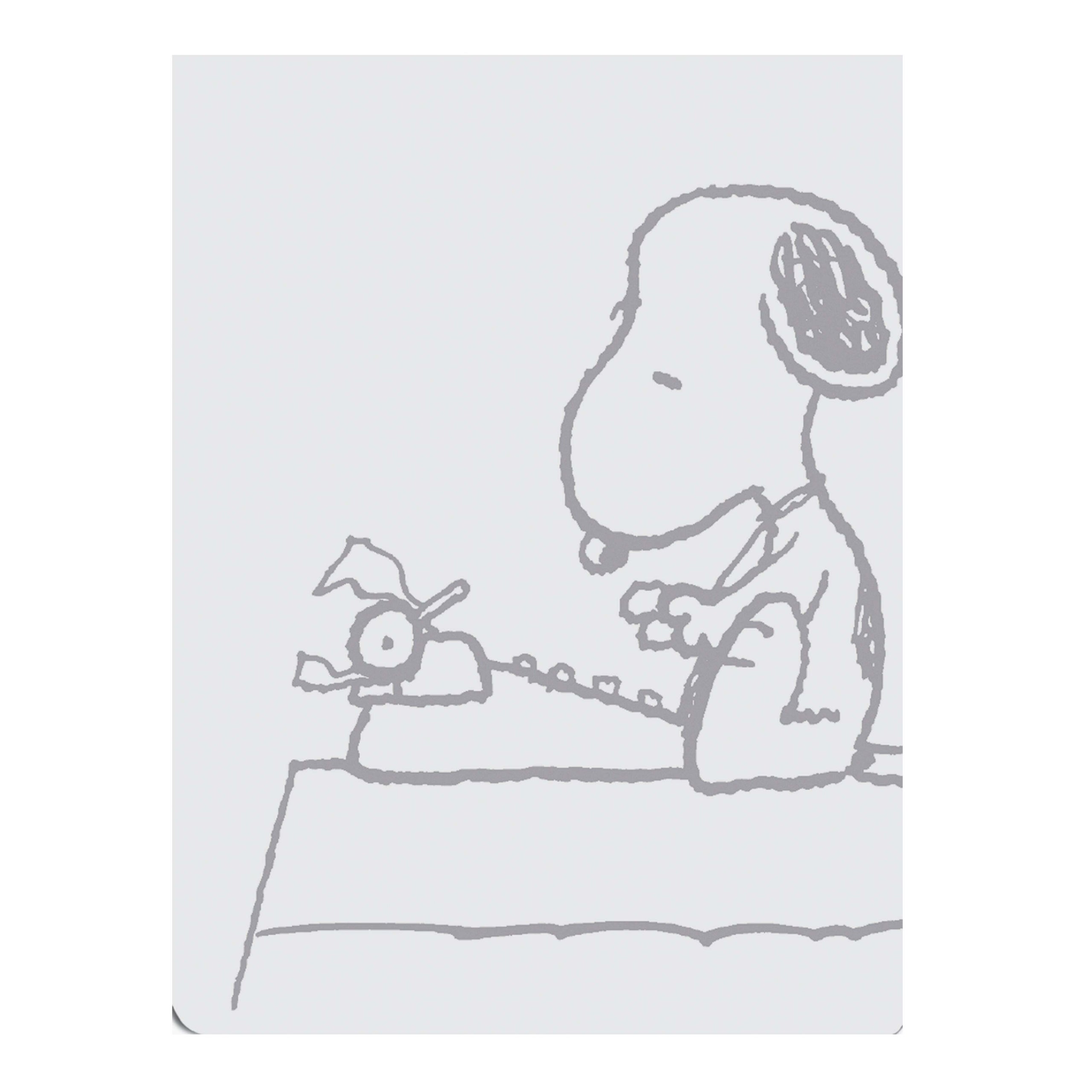 Snoopy Typing Pocket Note | Snoopy's Gallery and Gift Shop